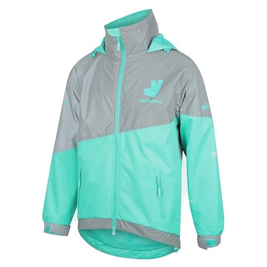 Deliveroo, Scooter Jacket, Food Delivery, Large size: Amazon.co.uk ...