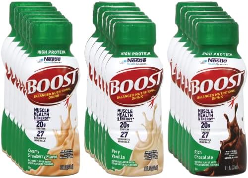 Boost High Protein Balanced Nutritional Drink variety pack - 8 Fl Oz ...
