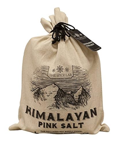 The Spice Lab Himalayan Extra FINE Salt - 5 Pound Gift Bag - Pink ...