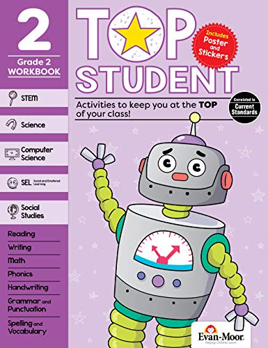 Top Student, Grade 2: Educational Publishers, Evan-Moor: 0023472093226 ...