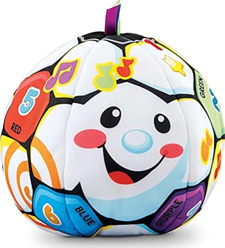Fisher-Price Laugh & Learn Baby Musical Learning Toy, Singin’ Soccer ...