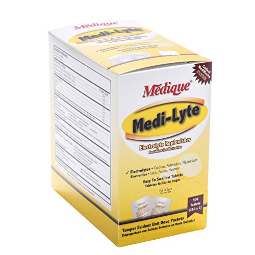 Medique 03013 Medi-Lyte electrolyte replacement tablets, 500-Tablets in ...