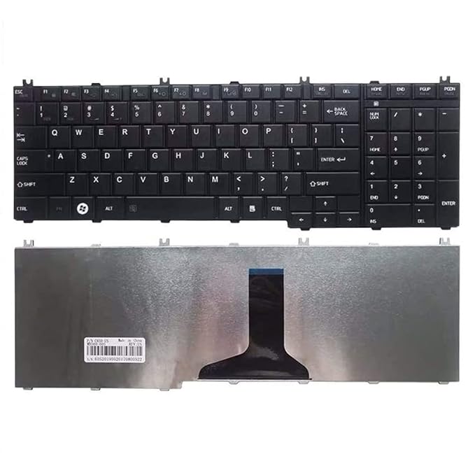Prospective Replacement Keyboard for Toshiba Satellite C650 Laptop ...