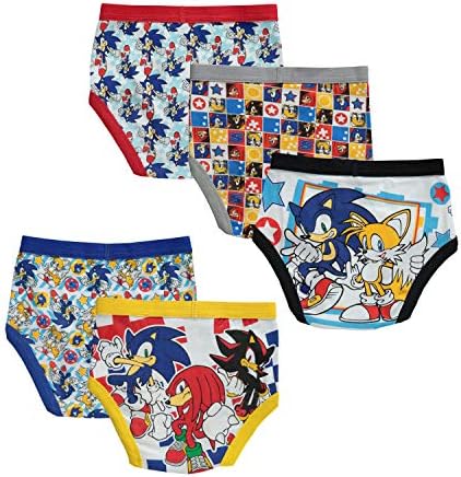 Sonic the Hedgehog Boys' Big 5pk Boxer, Sonic Briefs, 6 price in UAE ...