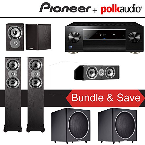 Buy Pioneer Elite SC-LX701 9.2-Ch Network AV Receiver + Polk Audio TSi ...