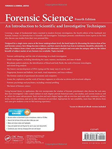 Forensic Science: An Introduction to Scientific and Investigative ...