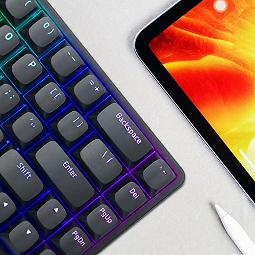 Low Profile Keycaps 117 Keys, Custom Keyboard Keycaps Full Set, XVX ...