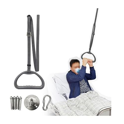 AOSSA Bed Trapeze for Elderly Pull Up, Stand Assist Lift Bar, Hospital ...