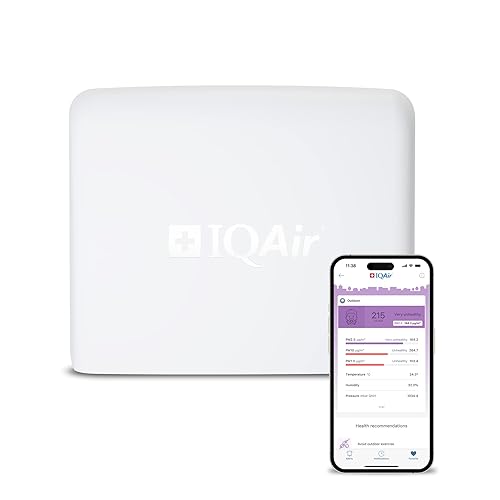 AirVisual Outdoor – Outdoor Air Quality Monitor, Detects PM1, PM2.5 ...