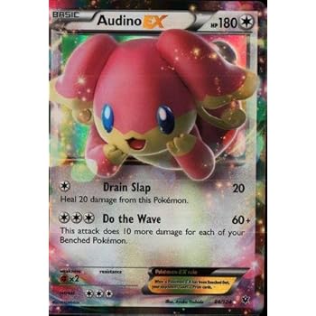 Amazon.com: Pokemon - Mega-Audino-EX (85/124) - XY Fates Collide - Holo ...