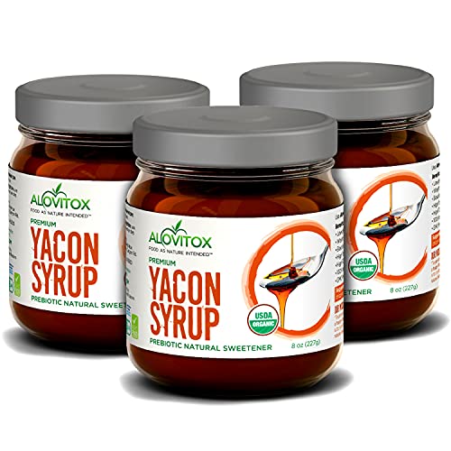 Organic Yacon Syrup by Alovitox | Natural Sweetener Rich in ...
