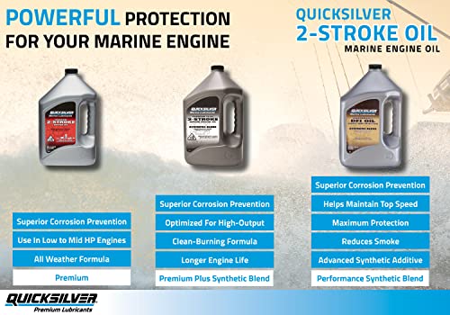 Quicksilver DFI 2-stroke Marine Oil, 1 Gallon | Pricepulse
