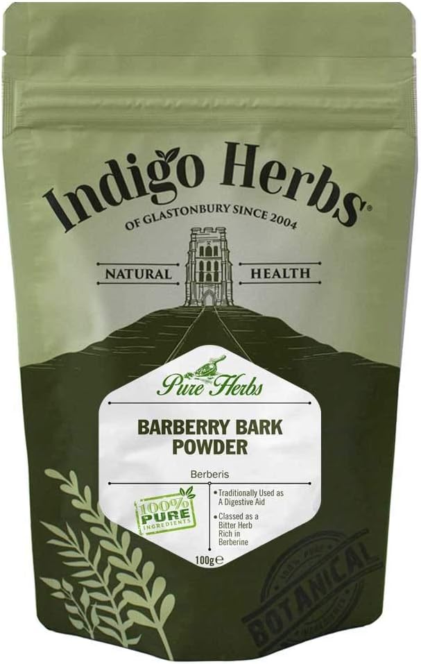 Indigo Herbs Barberry Bark Powder 100g: Amazon.co.uk: Health & Personal ...