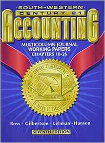 Amazon.com: Century 21 Accounting 7E Multicolumn Journal Approach ...