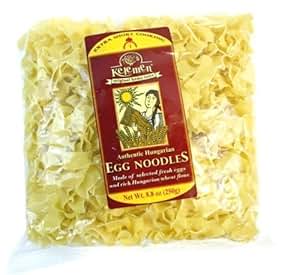 Amazon.com : Kelemen Large Square Noodles (250g/8.8 Oz) : Egg Noodles ...