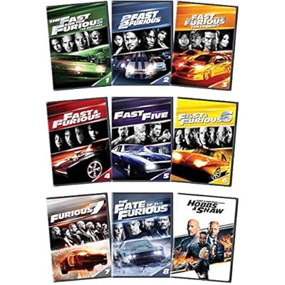 Fast and the Furious 9-Movie DVD Collection: Fast Philippines | Ubuy