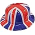 union jack plastic bowler hat: Amazon.co.uk: Clothing