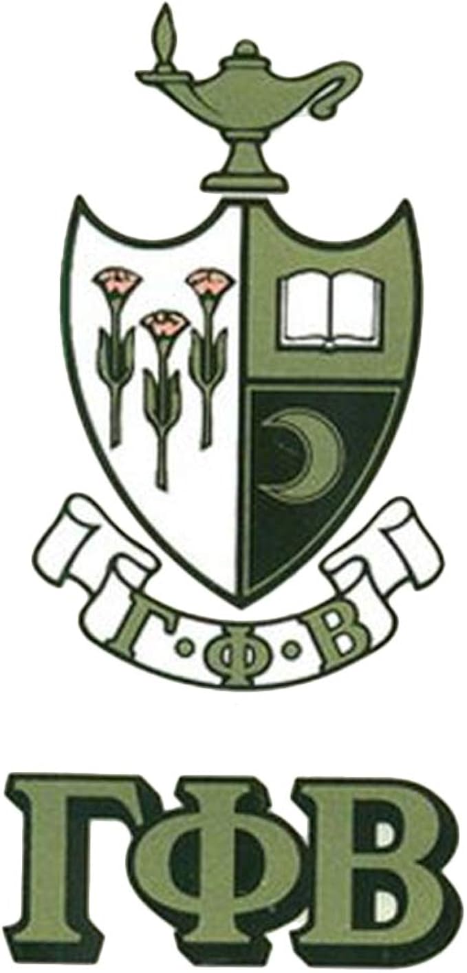 Amazon.com: Gamma Phi Beta Crest Decals: Clothing