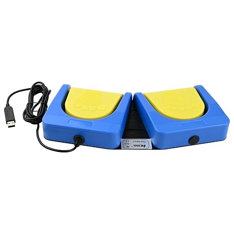 Mua iKKEGOL Upgraded USB Double Foot Pedal Optical Switch Control 2 Key ...