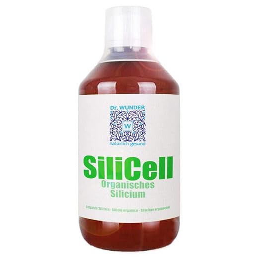 Dr. Wunder SiliCell 500ml: hoch konzentriertes organisches Silizium (Kieselsäure) aus dem ...