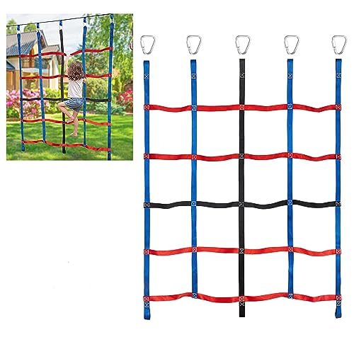 MONT PLEASANT Climbing Cargo Net for Kids, Indoor Outdoor Swingset Rope ...