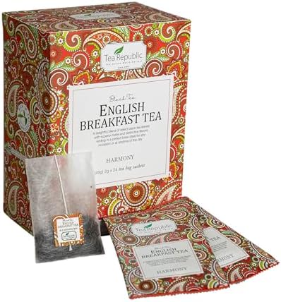 Tea Republic English Breakfast Tea Box 24 Teabags price in Saudi Arabia ...