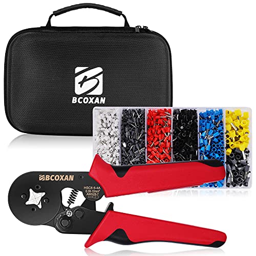 Bcoxan Ferrule Crimping Tool – Premium Ferrule Crimping Kit with 2000 ...