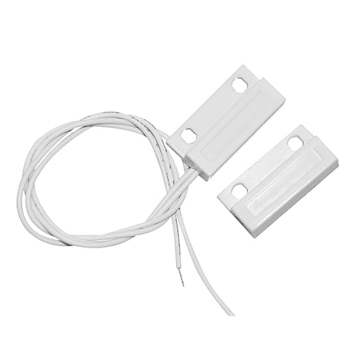 3 Sets MC 38 Mount Wired Door Window Sensor Magnetic Reed Switch ...
