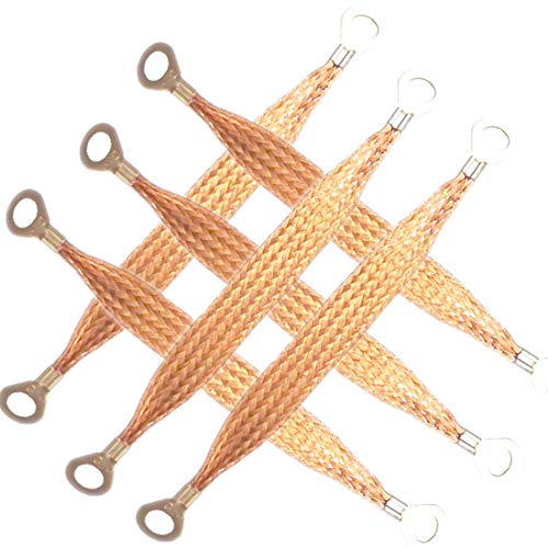 NANSH Automotive Universal Engine Grounding Braided Copper Straps Earth ...