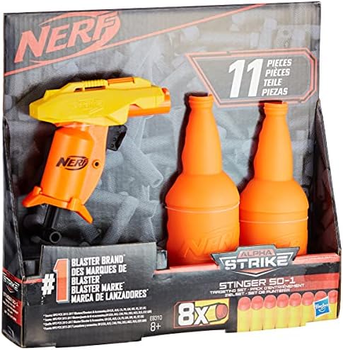 Nerf Stinger Sd-1 Targeting Set - 11-Piece Nerf Alpha Strike Set ...