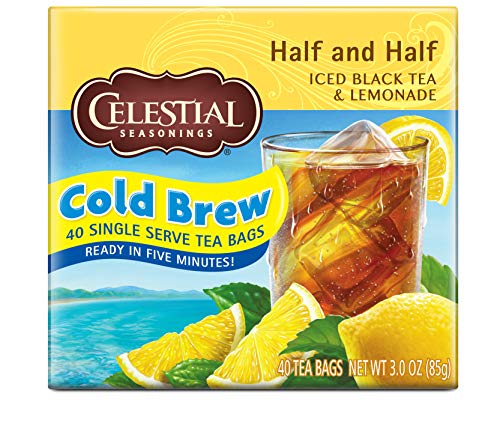 Celestial Seasonings Cold Brew Iced Tea, Half and Half Iced Black Tea ...