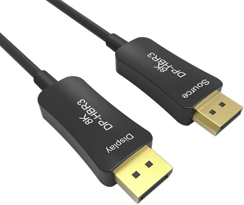 5m Optical Fiber 8K 4K DisplayPort Cable DP1.4 8K@60Hz HighSpeed 32 ...