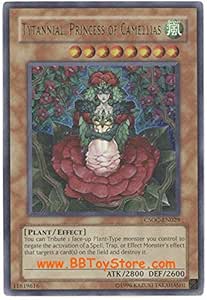 Amazon.com: Yu-Gi-Oh! - Tytannial, Princess of Camellias (CSOC-EN029) - Crossroads of Chaos ...
