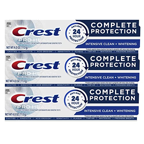 Crest Pro Health Complete Protection Intensive Clean + Whitening on ...