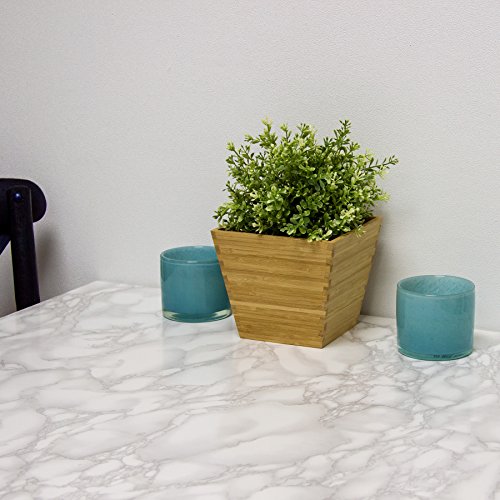 Fablon FAB11132 Marble Effect White Adhesive Film on Galleon Philippines