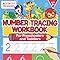 Number Tracing Workbook For Preschoolers And Toddlers: A Fun Number ...