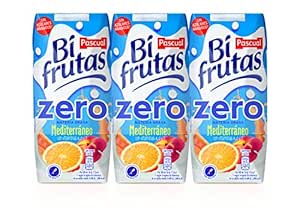 Bifrutas Mediterráneo refresco con Leche y Zumo de Frutas - Pack de 3 x ...