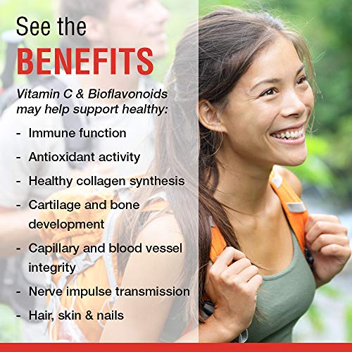 SOLARAY Vitamin C w/Bioflavonoid Complex 500mg Buffered for Easy Digestion Healthy Immune System ...