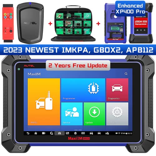 Autel MaxiIM IM608Pro - 2 Years Free Update, 2023 Upgraded of IM608 ...