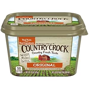 Country Crock Buttery Spread, Original, 15 oz: Amazon.com: Grocery ...