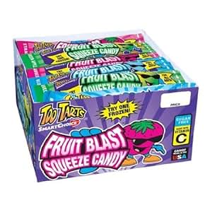 Amazon.com : Too Tarts Fruit Blast Squeeze Candy : Grocery & Gourmet Food