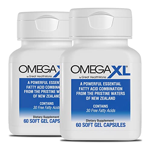 OmegaXL Joint Support Supplement - Natural Muscle Support, Green Lipped ...