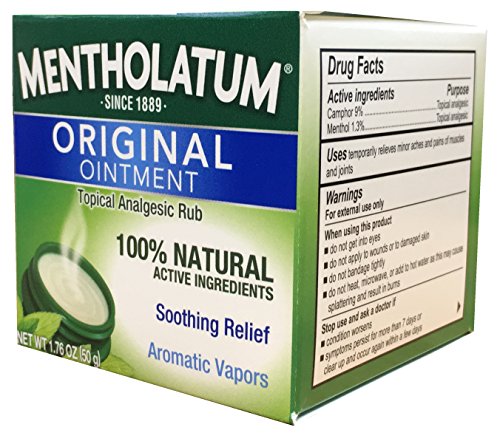 Mentholatum Original Ointment 1.76 Ounce (Pack of 2) | Pricepulse