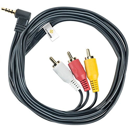 Buy SAFEWATTS Mini AV 3.5mm Analog to 3 RCA Cable for JBL Speakers, JBL ...