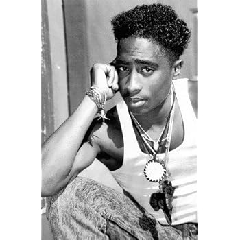 Amazon.com: Tupac Shakur 24X36 Banner Poster RARE #RWF458437: Posters ...
