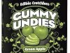 New Edible Crotchless Gummy Panties GREEN APPLE Bold Fruit Flavored ...