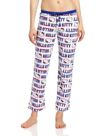 Amazon.com: Hello Kitty Junior's Kitty Print Pant: Clothing