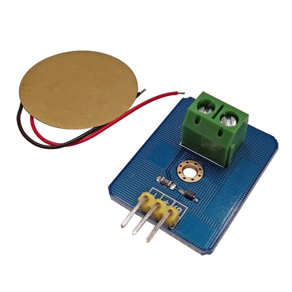 Taidacent DIY Ceramic Piezo Vibration Sensor Analog Vibration Sensor ...