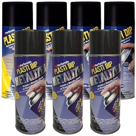 Amazon.com: Bundle - 7 Pieces - Plasti Dip Metalizer Wheel Kit ...