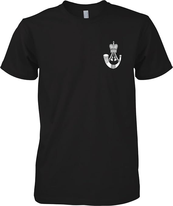 British Army Infantry Light Division - The Rifles B&W Badge - Official ...